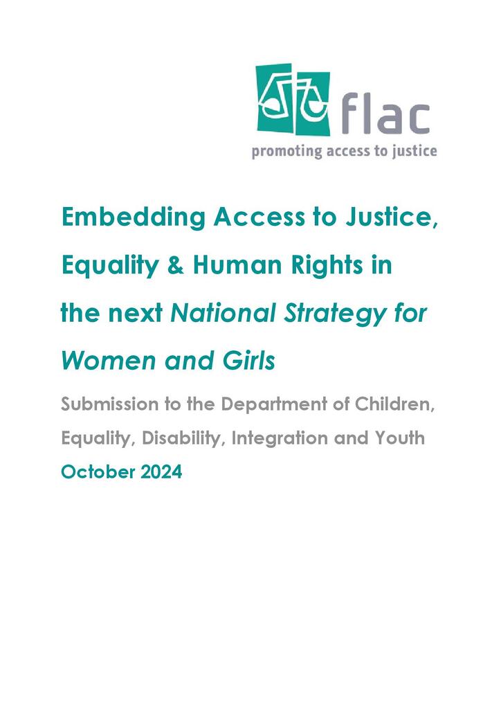 Embedding Access to Justice, Equality & Human Rights in the next ...